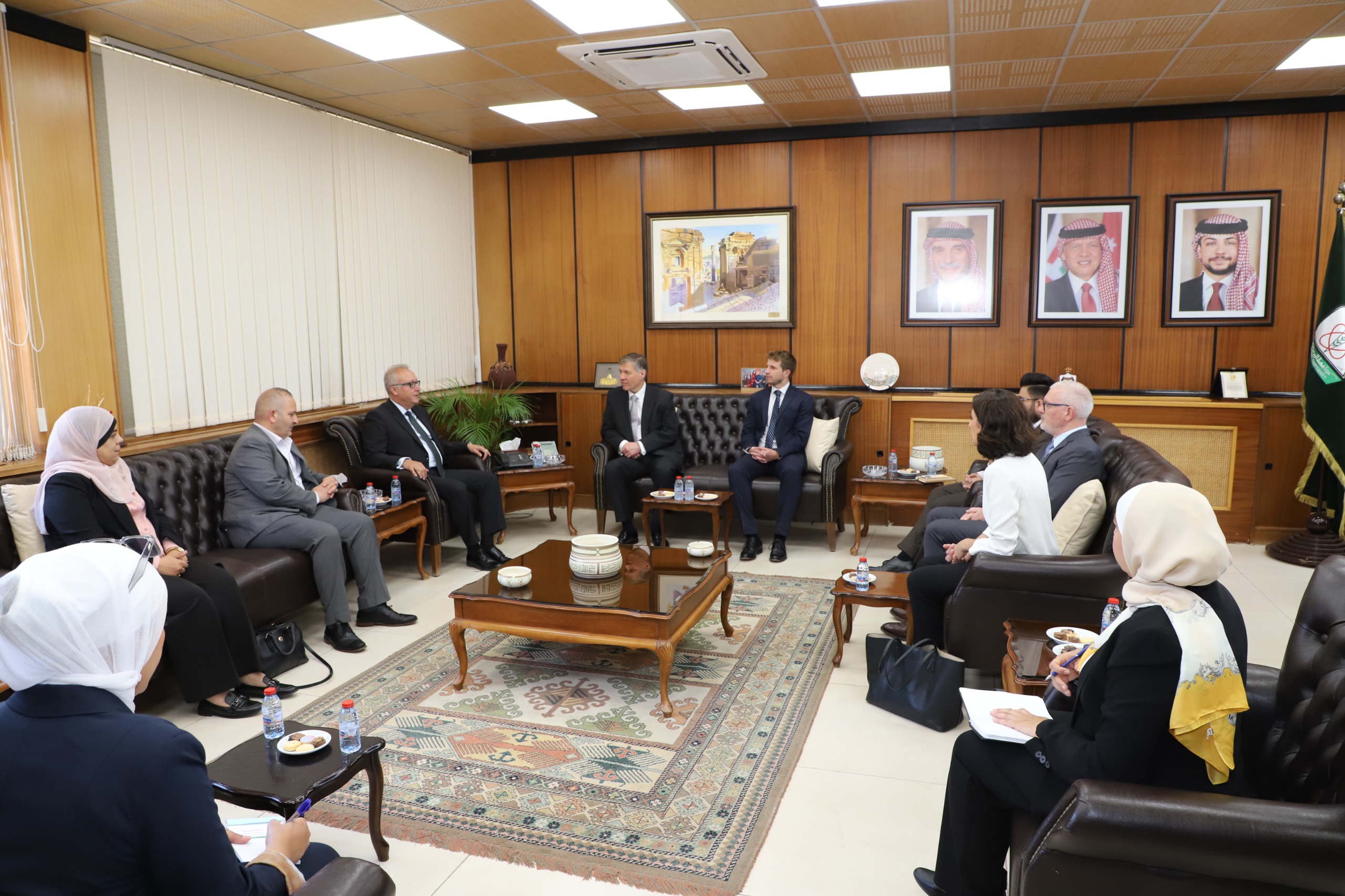 Massad and the British Ambassador to Amman Discuss Enhancing ...